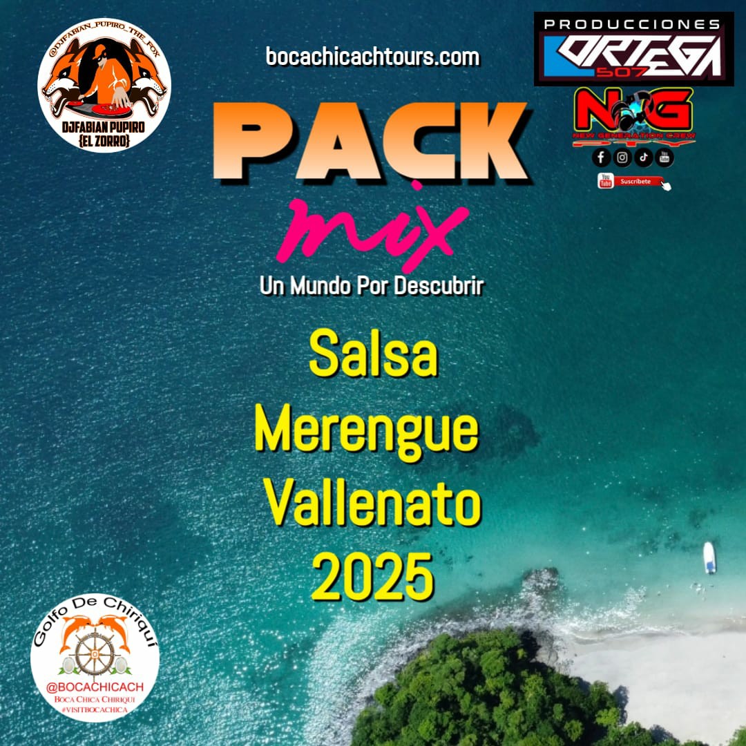 Pack De Mix By Dj Fabian Pupiro The Fox-Boca Chica Tours - Producciones ...